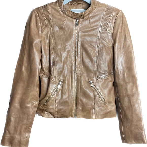 Mango | Jackets & Coats | Mango Genuine Leather Jacket | Poshmark